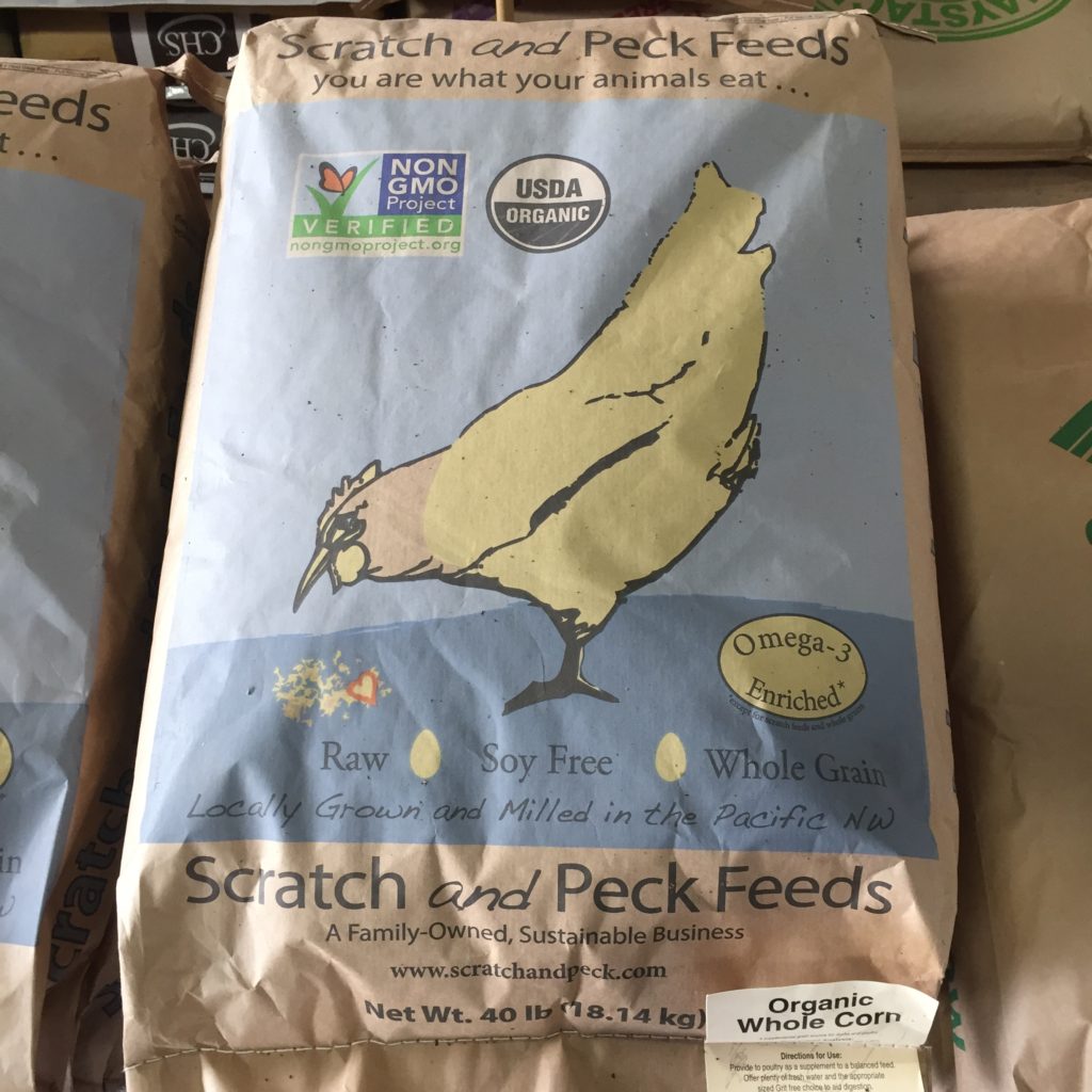 Scratch & Peck Cluckin’ Good Organic Corn – Concentrates, Inc.