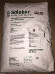Solubor 20.5% (Organic) – Concentrates, Inc.