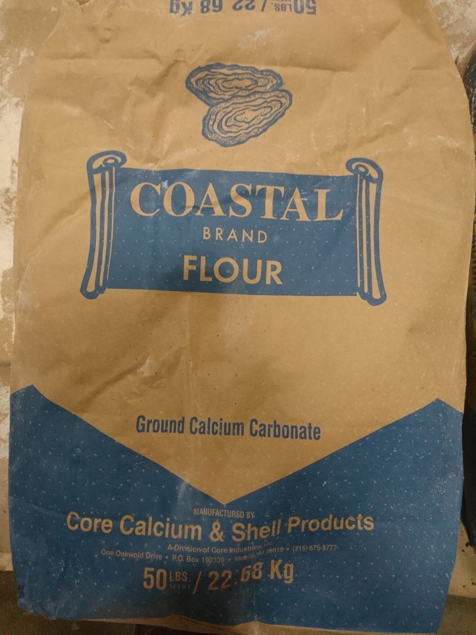 Coastal Oyster Shell Flour – Concentrates, Inc.